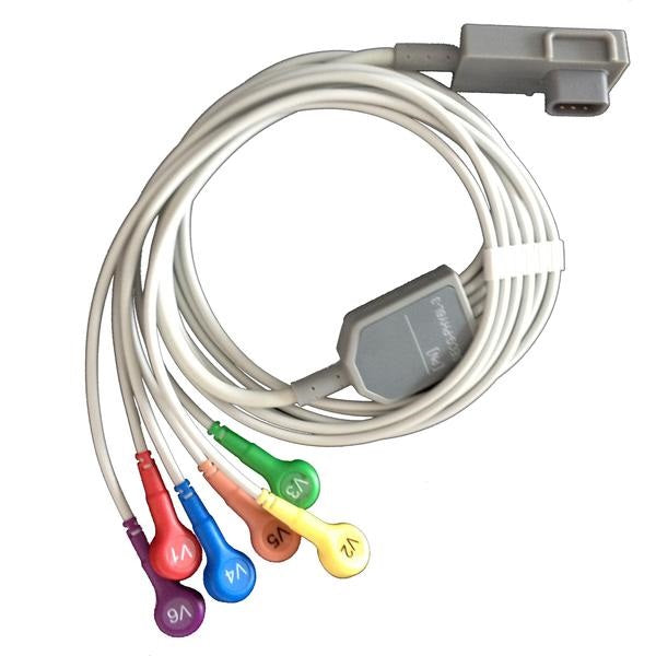 Lifepak 15 Compatible 6 Lead Precordial ECG – Sensoronics