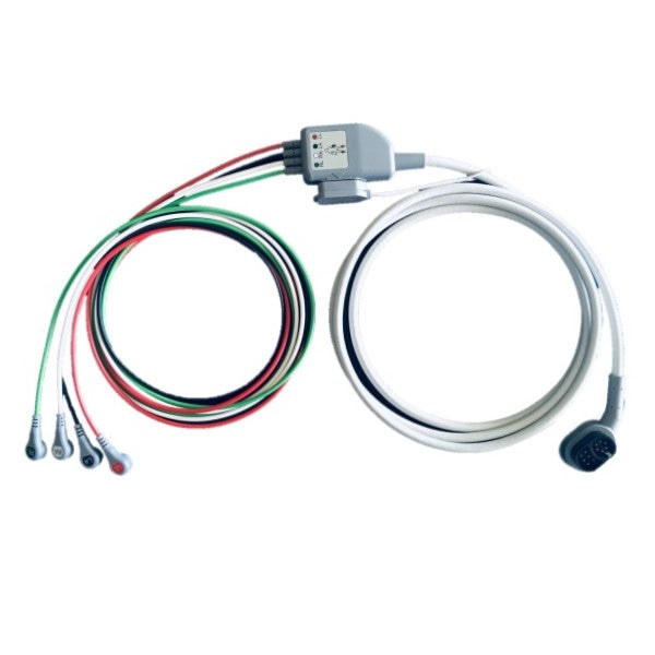 Zoll X Series Compatible 4 Lead ECG Trunk Cable – Sensoronics