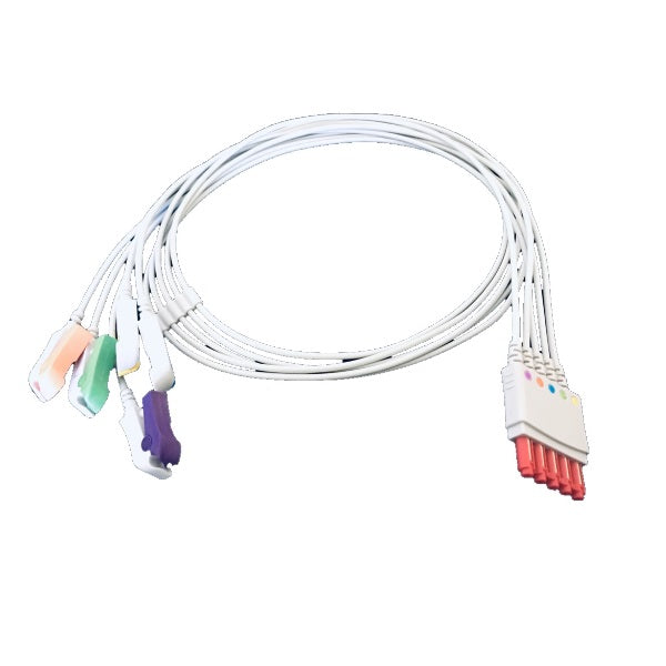 Philips 989803125881 Compatible 5 Lead ECG Lead Cable – Sensoronics